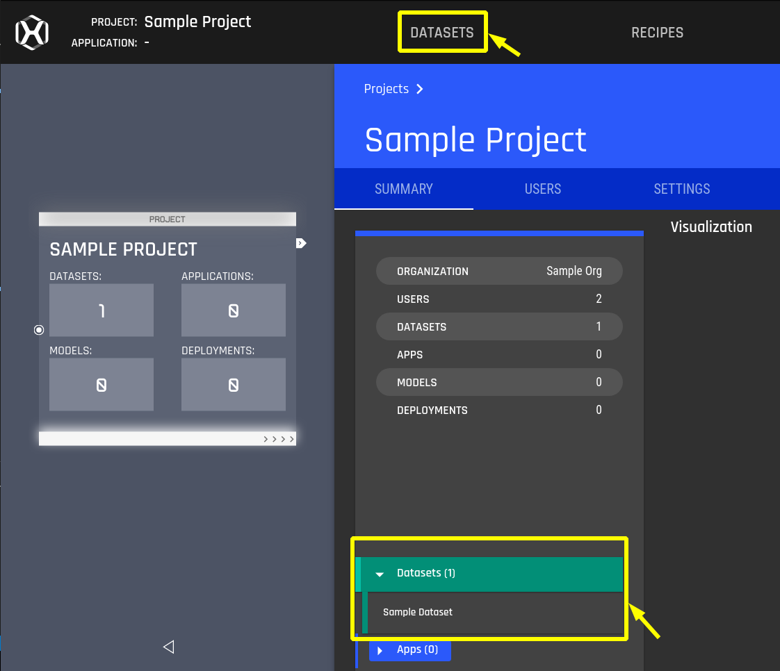 Dataset - AI & Analytics Engine Documentation